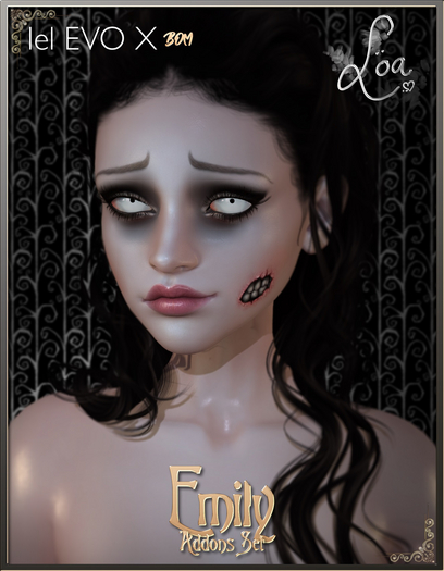 Second Life Marketplace Loa Emily Set ~lelutka Evo X~ Bom 6449
